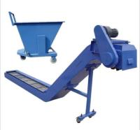 China Hinged Belt Chip Removal Conveyor with 150-600mm Chain Width and 0.5-1.5M/min Speed for Industrial Applications for sale