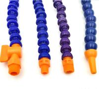 China Adjustable Flexible Plastic Coolant Hose with 0.8-2.0mm Round/Flat Nozzle for CNC Machine Tools for sale