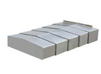 China High-Frequency Welding Accordion Bellow Cover with Stainless Steel Plate - Up to 30m Travel Length, 3500mm Width for sale