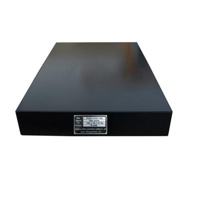 China Precision Granite Surface Plate 300x300mm to 3000x1500mm with 2.0-6.5μm Flatness for Machining Calibration for sale