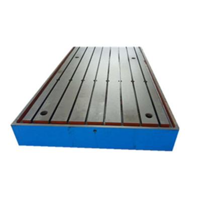 China HT250 T-Slot Base Plate with Water Channel | Cast Iron Surface Plate 200x200mm to 4000x8000mm | DIN876/1 Compliant for sale