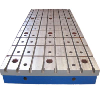 China Welding Cast Iron T-Slot Bed Plate 3000 x 2000mm HT200-300 with HB160-240 Hardness for Industrial Use for sale