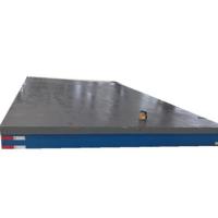 China Hollow Type Cast Iron Bed Plates HB170-240 Surface Hardness, Φ300-5000mm Custom Sizes, Precision Grade 2-3 for sale
