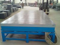 China Engineers Cast Iron Surface Plate HB170-240 High Hardness with Custom Sizes from 400x400mm to 8000x3000mm for sale