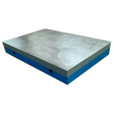 China T-Slotted Leveling Floor Plate 500x500x125mm with 3 Precision Grades for Industrial Inspection for sale