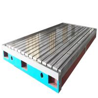 China T-Slotted Cast Iron Layout Plate 5000 x 2700 mm with 170-220 BHN Hardness for Industrial Tooling for sale