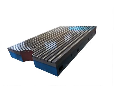 China High Strength Cast Iron T-Slot Bed Plates 1000x1000mm to 10000x4000mm with HB170-240 Hardness for sale