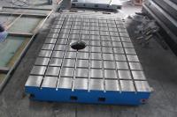 China Cast Iron T-Slotted Lapping Plate with 180-200 HB Hardness and 260-300 N/mm² Tensile Strength for Precision Work-Holding for sale