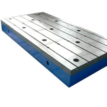 China High Precision Cast Iron T-Slotted Bed Plates with 5 Slot Configuration and 2000x1000mm Size Options for sale