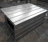 China 500x500mm High Precision T-Slotted Square Box Cast Iron Plate with HB170-240 Hardness for sale
