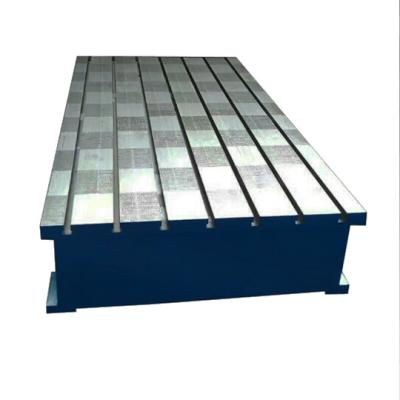 China Cast Iron T-Slot Base Plate 2000x1000mm with HB170-240 Hardness for CNC Milling and Inspection for sale