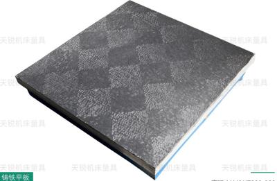 China Hollow Type Cast Iron Surface Plate with T-Slots for Scraping Marking Mounting - 160 BHN Hardness, Grade 1-3 Precision for sale