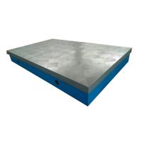 China Square Cast Iron Surface Plate 1000x1000mm with Grade 1-3 Precision and 150 Tons/m² Load Capacity for sale