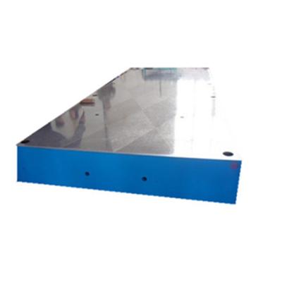 China HT250 Hard Cast Iron Surface Plate 2000x1500mm with 56μm Grade 2 Flatness Tolerance for sale