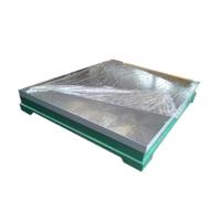 China HT250 Hardness Cast Iron Surface Plate - Grade 0, I, II with 12-570μm Flatness Tolerance for sale