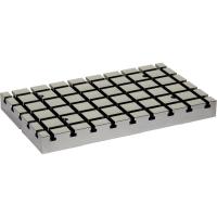 China Heavy Duty Steel T-Slot Plate 700x200mm with 50mm Profile Height and 100mm Slot Spacing for sale