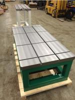 China Rectangular Steel Clamping Plate with T-Slots - C45 Tool Steel Construction for Industrial Production for sale