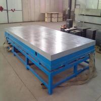 China Industrial Cast Iron Surface Plate 3000x1500mm with Hand Scrap Finish and 170-220 BHN Hardness for sale