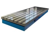 China Grey G 25 Cast Iron Bed Plates with T-Slots - 4000x2000mm Size, Grade 1-3 Precision Tolerances for sale