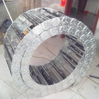 China TL Open-Type Stainless Steel Aluminum Cable Drag Chain 45mm Pitch for Construction Machinery for sale