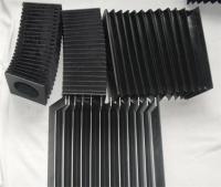 China Rectangular Accordion Bellow Cover - Plastic Nylon Material for Lifting Tables with PVC Support and Welded Corners for sale