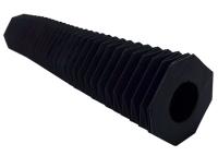 China Spindle Protection Accordion Bellows Cover with 250°C Heat Resistance and Custom Shapes for Industrial Machinery for sale