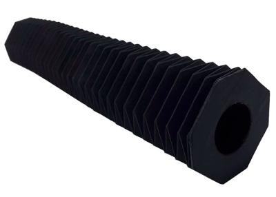 China Spindle Protection Accordion Bellows Cover with 250°C Heat Resistance and Custom Shapes for Industrial Machinery for sale