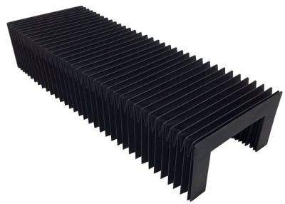 China CNC Linear Guide Rail Accordion Bellows Cover - Fire Resistant Dust Protection for Industrial Machinery for sale