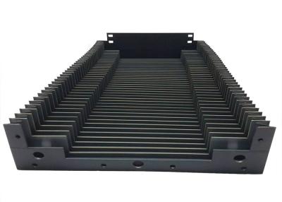 China Guard Shield Telescopic Bellow Cover with 1.5mm PVC Plate and 0.33mm Protective Cloth for CNC Machine Protection for sale