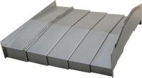 China Telescopic Skid Accordion Bellow Cover Steel Plate CNC Machine Way Protection 18 Gauge for sale