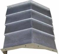 China Roof Type Steel Bellow Cover for CNC Machines - Accordion Protection with Custom Sizes and 1Gr13/2Cr13 Materials for sale