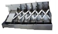 China Silver Ozone Steel Telescopic Cover with 1Cr13/2Cr13 Steel Plate and Multiple Installation Options for Industrial Machinery for sale