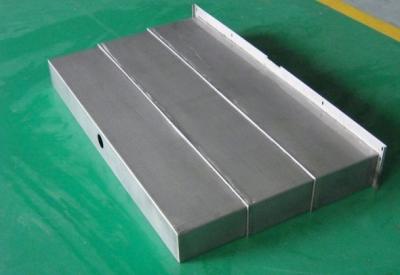 China Stainless Steel Accordion Bellow Cover 1Gr13 2Cr13 High Tensile Machine Tool Protection for sale
