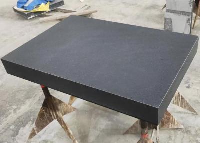 China Black Granite Surface Plate 300x300mm Grade 00 Precision Testing Machine Bed for sale