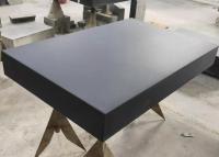 China Black Granite Inspection Surface Plate With Stand for sale