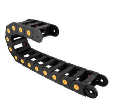 China Industrial PA66 Plastic Cable Drag Chain for CNC Machines - Flexible Cable Tray with Custom Colors and Multiple Widths for sale