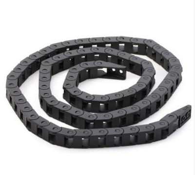 China Low Noise PA66 Plastic Cable Drag Chain 1M Length for CNC Machine Tools and Industrial Equipment for sale
