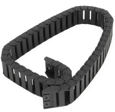 China 15x40mm Nylon Cable Drag Chain 1M Length High Speed CNC Router Wire Carrier for sale