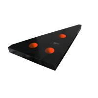 China Black Granite 90° Tri Square Measuring Tool 1000x630mm | Precision Grade 00/0 | Industrial Inspection Instrument for sale
