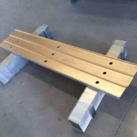 China Aluminum Magnesium Alloy Flat Leveling Ruler 2000x100x40 mm with 110 kg/mm² Yield Strength for sale