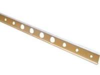 China Aluminum Magnesium Alloy Flat Leveling Ruler 2000x100x40 mm with 110 kg/mm² Yield Strength for sale