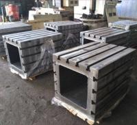 China Cast Iron Square Clamping Cube Box 500×500mm with T-Slots and Grade 1-3 Precision Surface Finish for sale