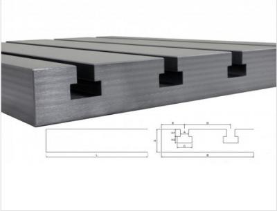 China Big Block Steel T-Slot Mounting Plate 2020 - 200x200x50mm C45 High Hardness Machining Surface for sale