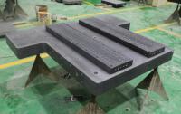 China High Hardness Granite Machine Base up to 10,000mm Length with HS70+ Surface & Chemical Resistance for sale