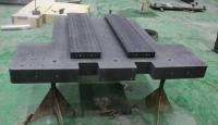 China High Hardness Granite Machine Base up to 10,000mm Length with HS70+ Surface & Chemical Resistance for sale