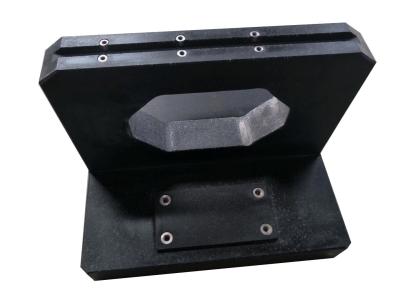 China High Precision Black Granite Machine Base 200x300mm to 8000x2000mm Custom Structures Grade 00 DIN 875 for sale