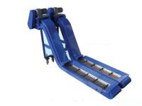 China HRLX Screw Type Chip Conveyor 150-600mm Width 0.2kW Motor Rust-Proof CNC Chip Removal for sale
