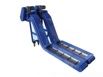 China HRLX Screw Type Chip Conveyor 150-600mm Width 0.2kW Motor Rust-Proof CNC Chip Removal for sale