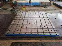 China Cast Iron Bed Plate with T Slot and Hole HB170 Custom Size for Precision Measurement for sale