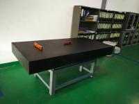 China 2000 x 1000mm Granite Surface Plate Grade 0 with Stand - 1200kg Weight, 13μm Precision for sale